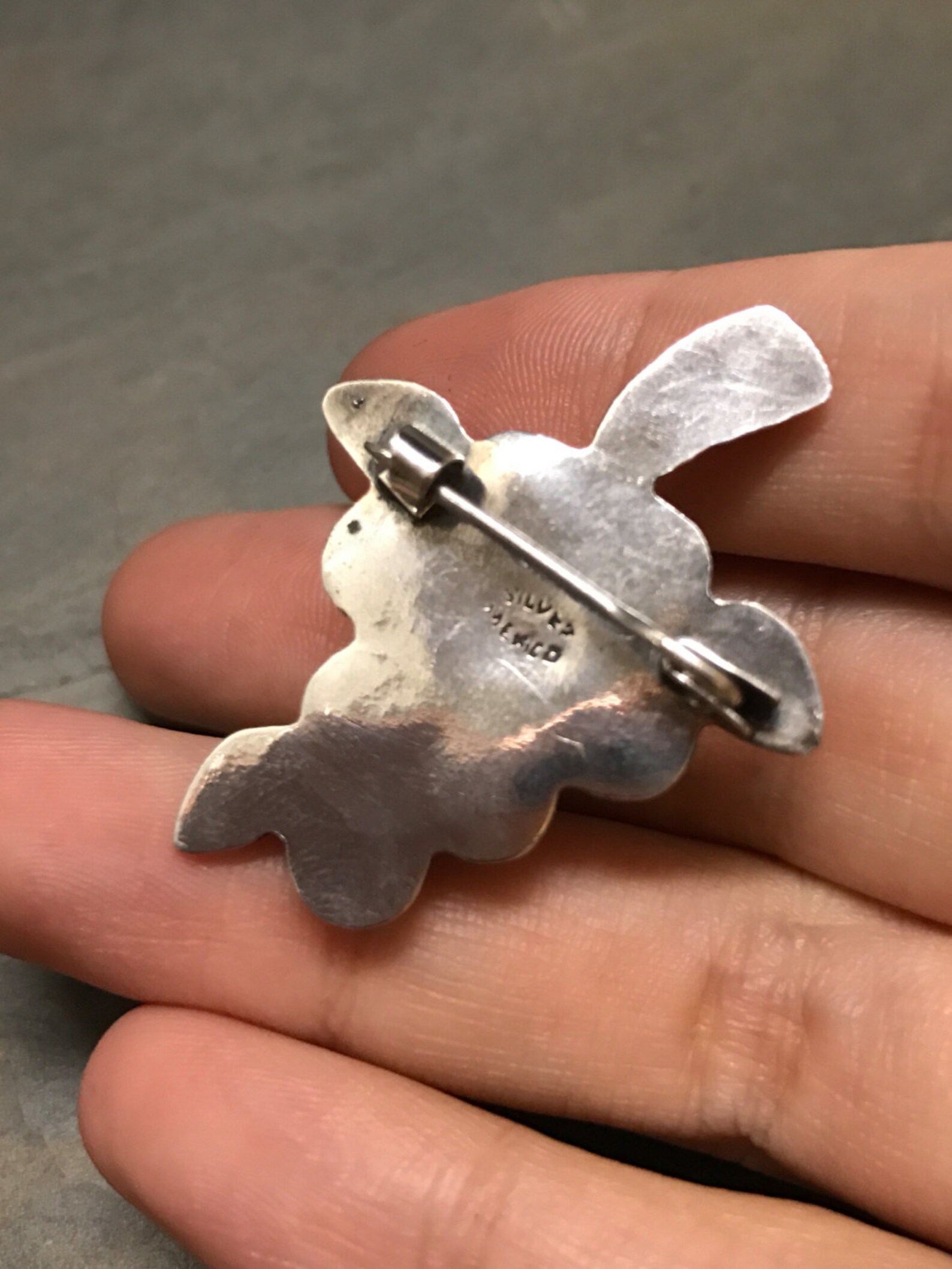 Vintage Sterling Silver Handmade Brooch Solid 925 Silver - Etsy