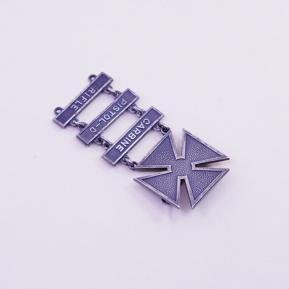 WW2 Rifle Carbine Pistol Cross USA Army Marksman Pin … - Gem