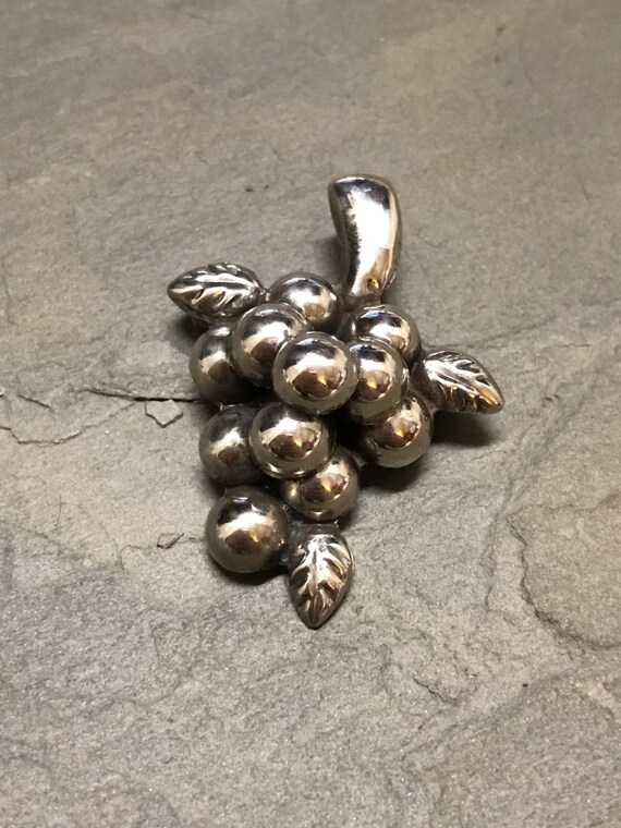 Vintage Sterling Silver Handmade Brooch Solid 925 Silver | Etsy