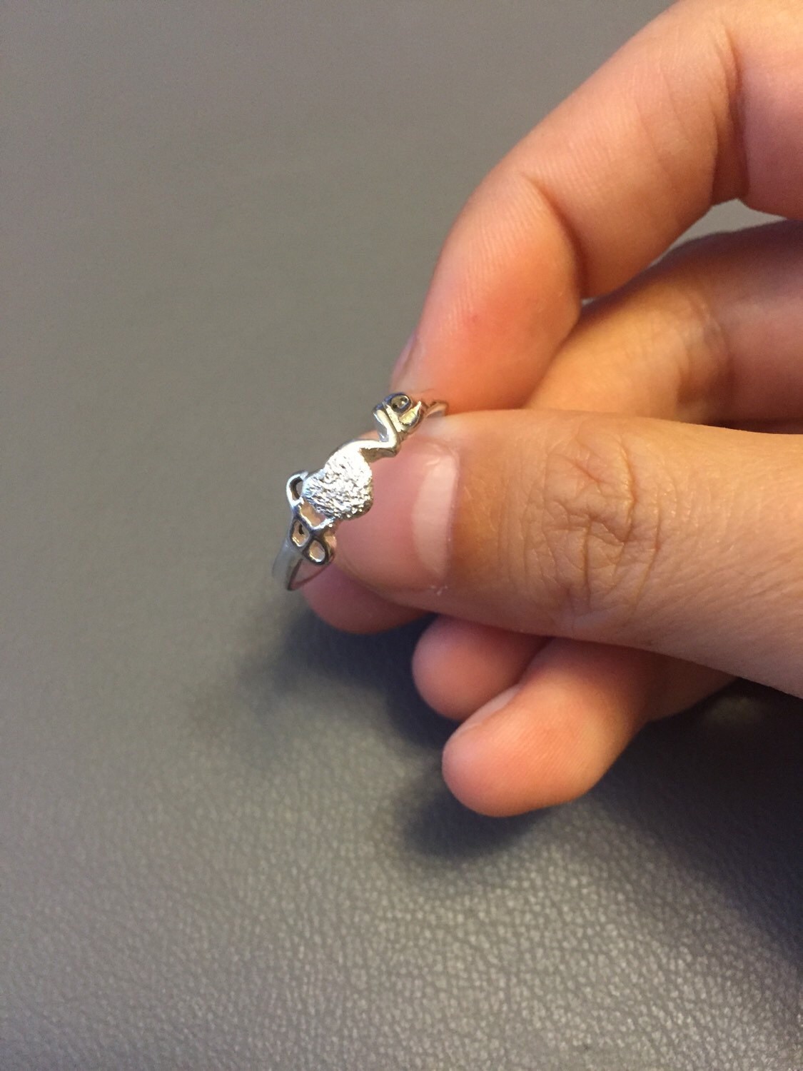 Vintage sterling 010345 silver handmade ring engraved | Etsy