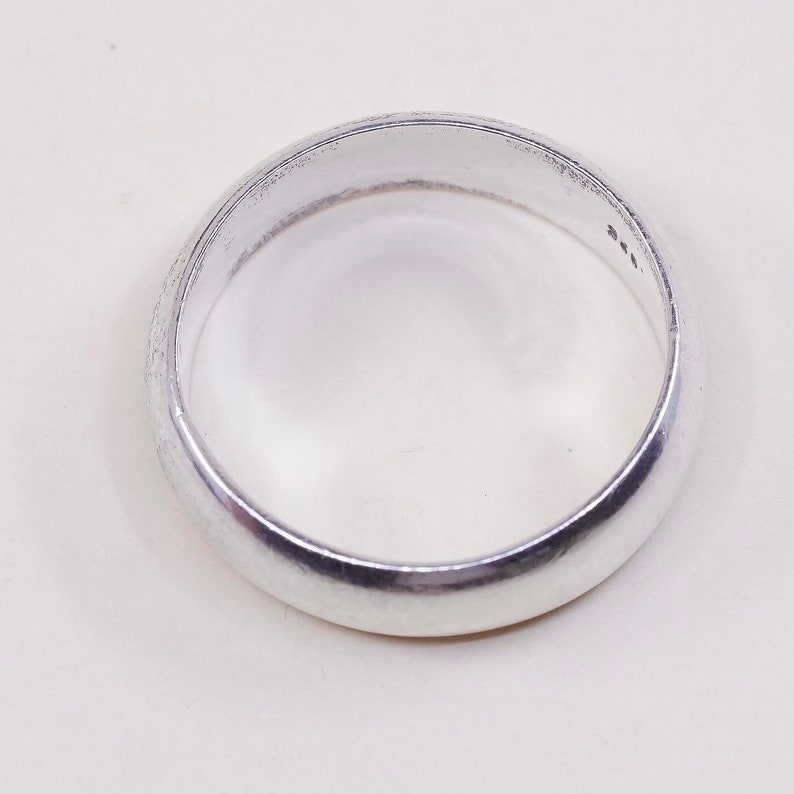 Size 10 Vintage 010953 sterling silver handmade ring 925 | Etsy