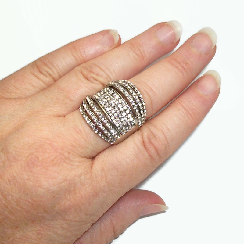 Rhinestone Statement - Etsy