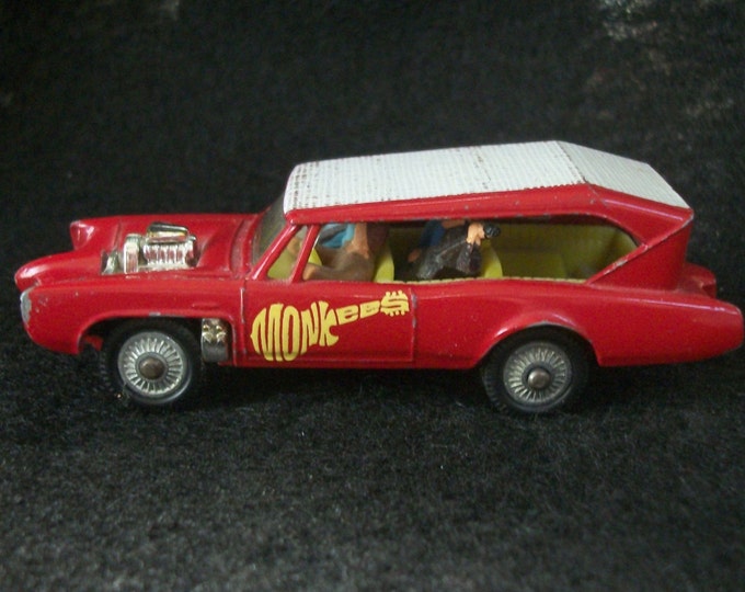 Vintage 1960s Monkeemobile Diecast Toy Car -- Corgi Husky Model -- the ...