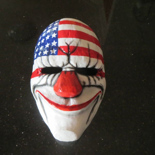 Payday 2 Dallas Mask - Etsy
