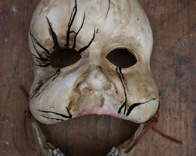 The Hills Run Red Babyface Mask - Baby Face Doll Horror - Etsy