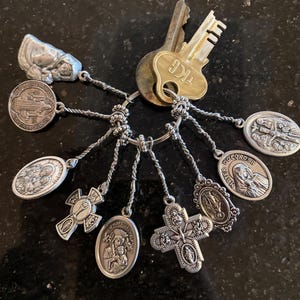 Constantine Key Chain John Constantine Exorcism Medals Medallions ...