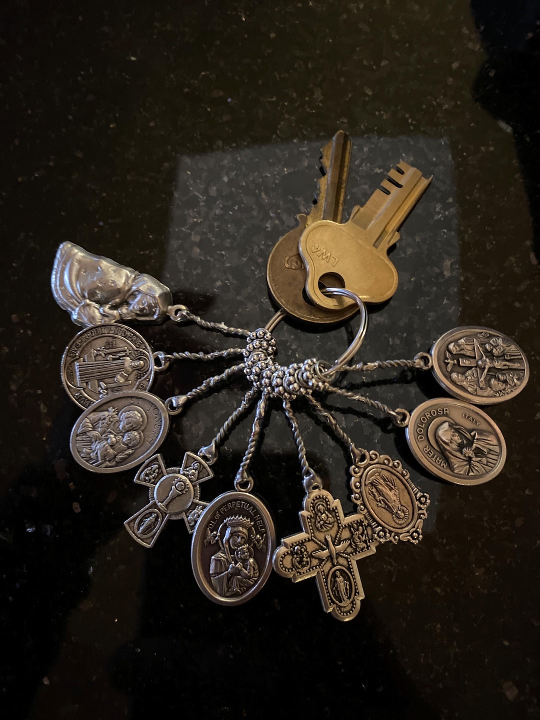 Constantine Key Chain John Constantine Exorcism Medals Medallions ...