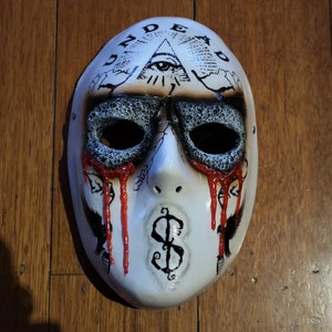 Hollywood Undead J-dog Mask Day of the Dead - Etsy