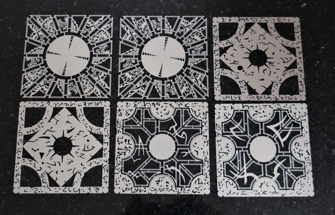 Hellraiser Lament Configuration Stainless Steel Panels. Puzzle Box ...