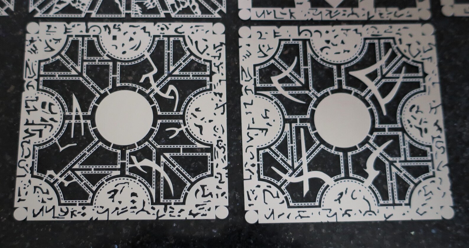 3 Sets Hellraiser Lament Configuration Stainless Steel panels. | Etsy