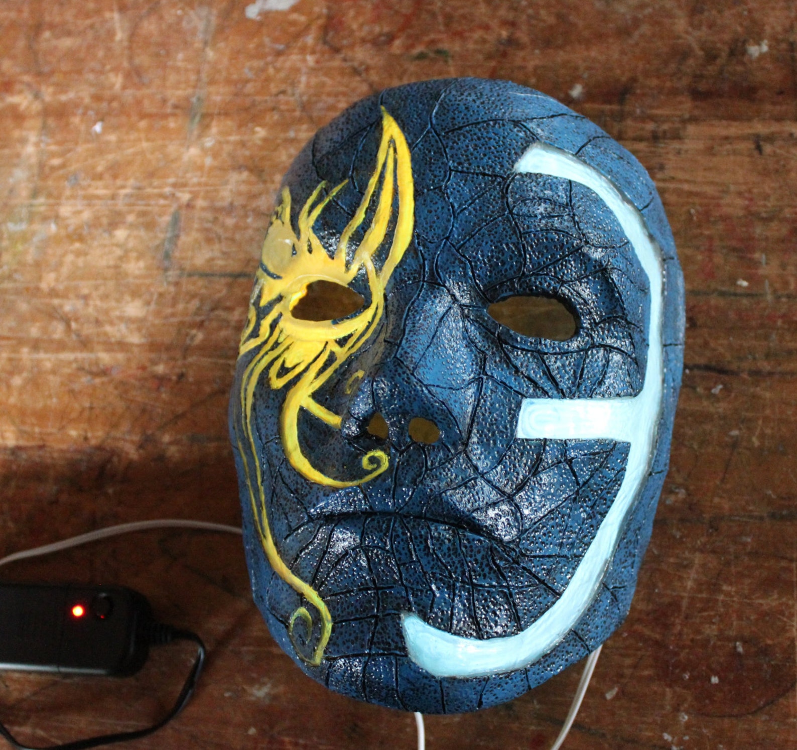 Hollywood Undead Johnny 3 Tears J3T Mask With Lights - Etsy