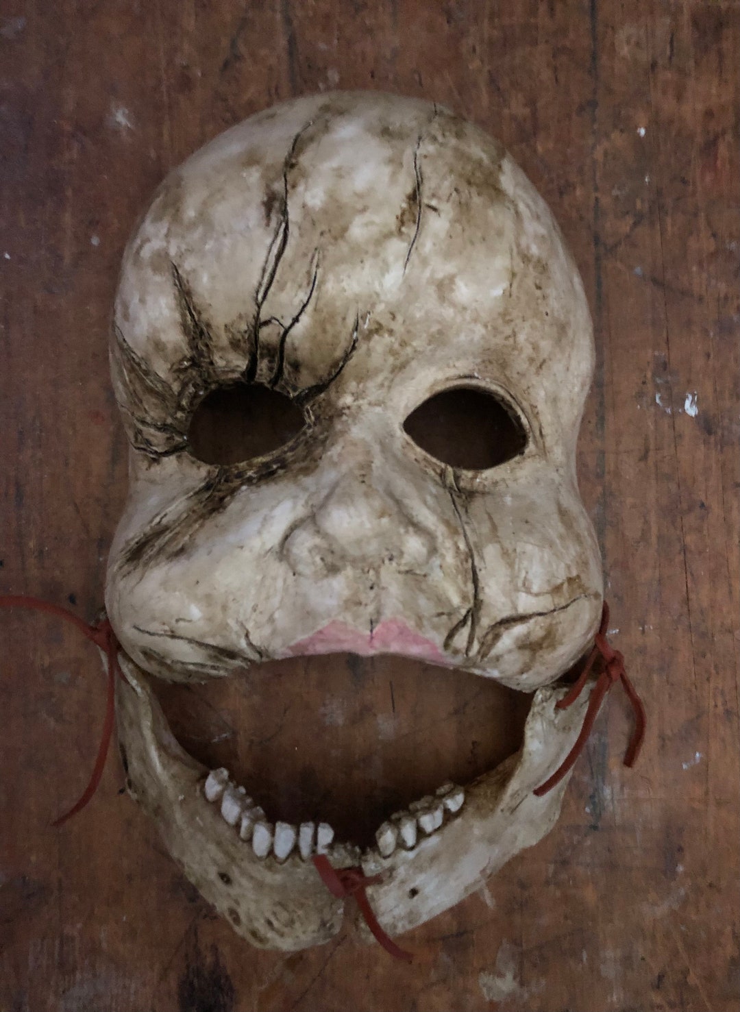 The Hills Run Red Babyface Mask - Baby Face Doll Horror - Etsy