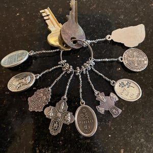 Constantine Key Chain John Constantine Exorcism Medals Medallions ...