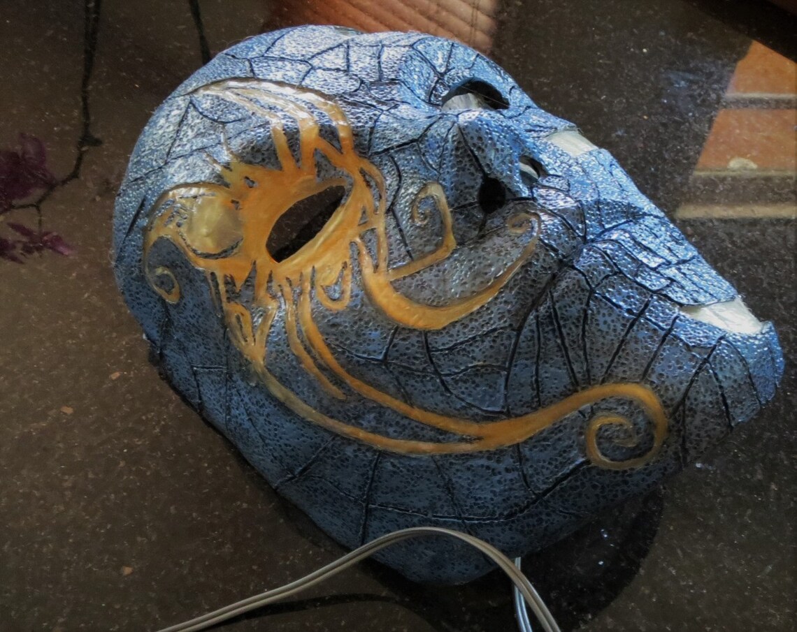 Hollywood Undead Johnny 3 Tears J3T Mask With Lights - Etsy