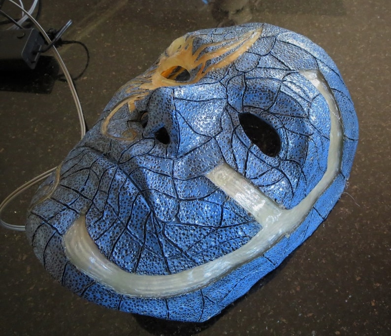 Hollywood Undead Johnny 3 Tears J3T Mask With Lights - Etsy