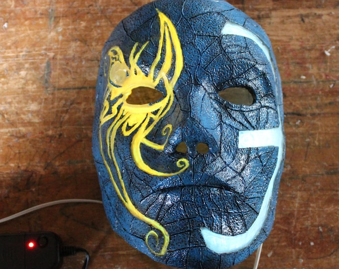 Hollywood Undead Johnny 3 Tears J3T Mask With Lights - Etsy