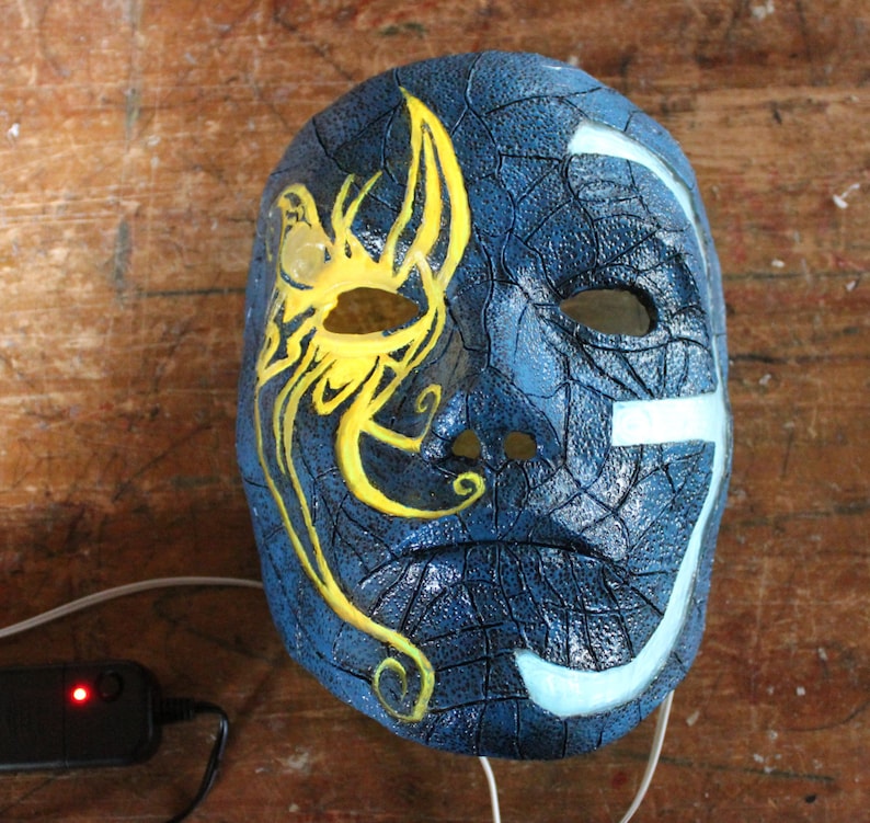 Hollywood Undead Johnny 3 Tears J3T mask with Lights | Etsy