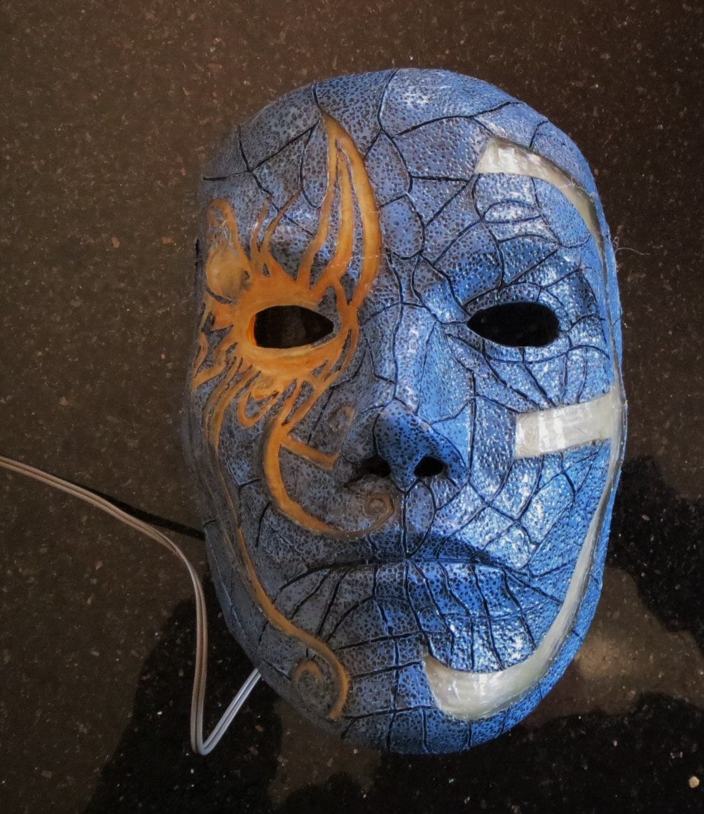 Hollywood Undead Johnny 3 Tears J3T mask with Lights | Etsy
