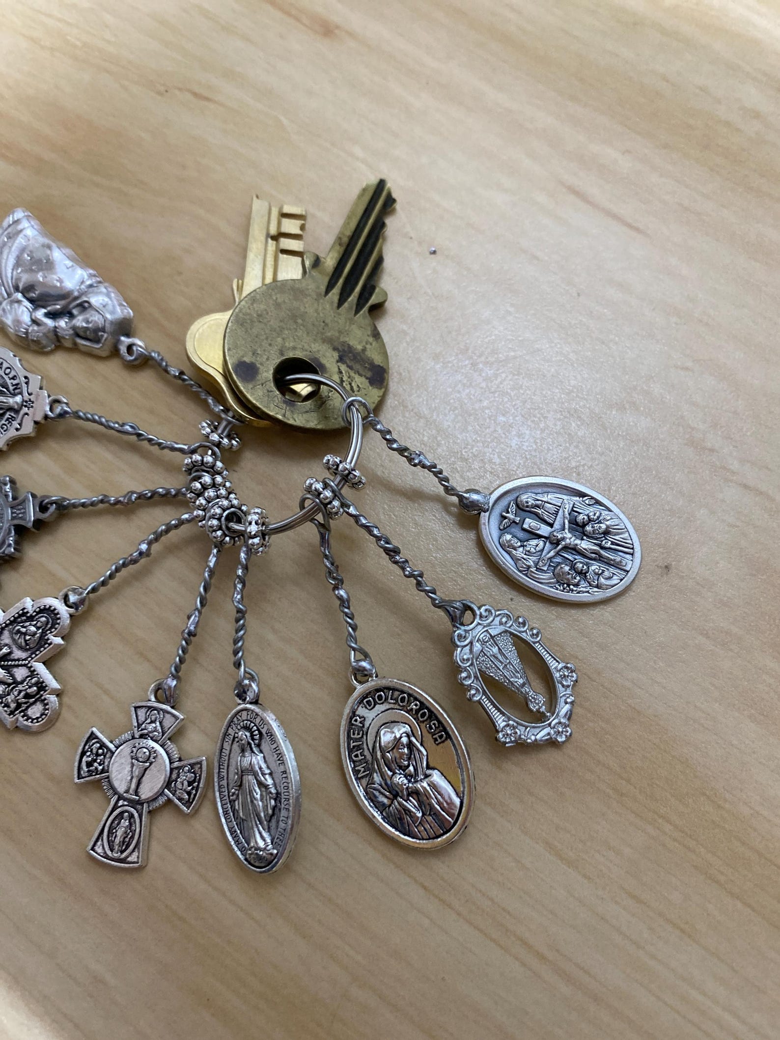 Constantine Key Chain John Constantine Exorcism Medals Medallions ...