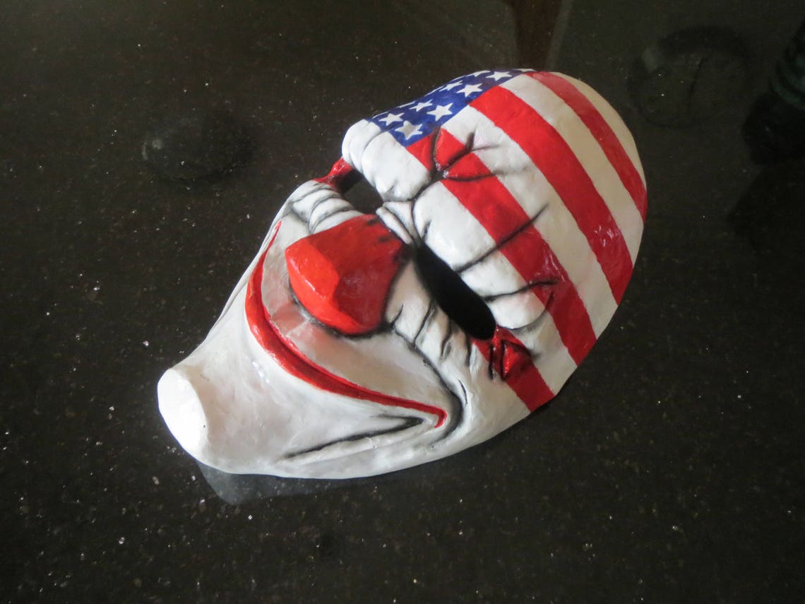 PAYDAY Dallas Mask - Etsy
