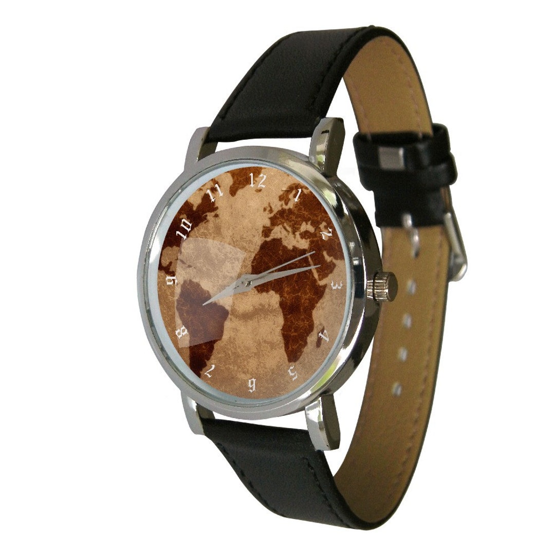Vintage World Map Design Watch, World Map, Old Map, Old World Map - Etsy UK