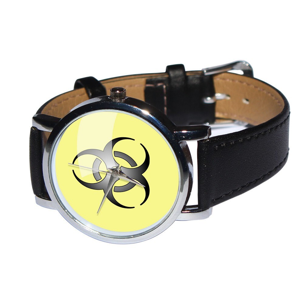 Biohazard Symbol Watch Zombie Watch Chemical Hazard - Etsy