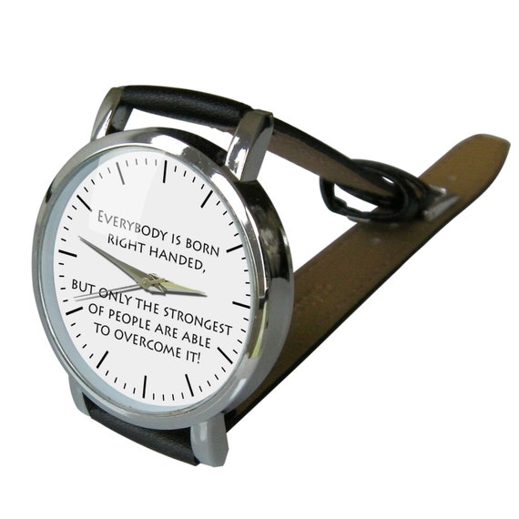 Left handed watch store