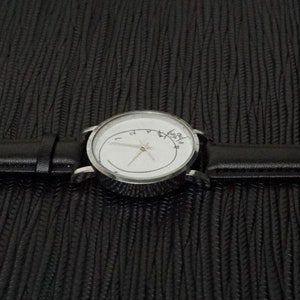 Scrambled Time Wristwatch - Will Graham - Disturbed Clock - Etsy