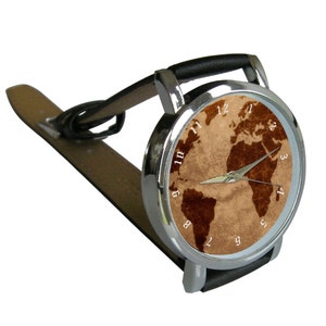 Vintage World Map Design Watch, World Map, Old Map, Old World Map - Etsy UK