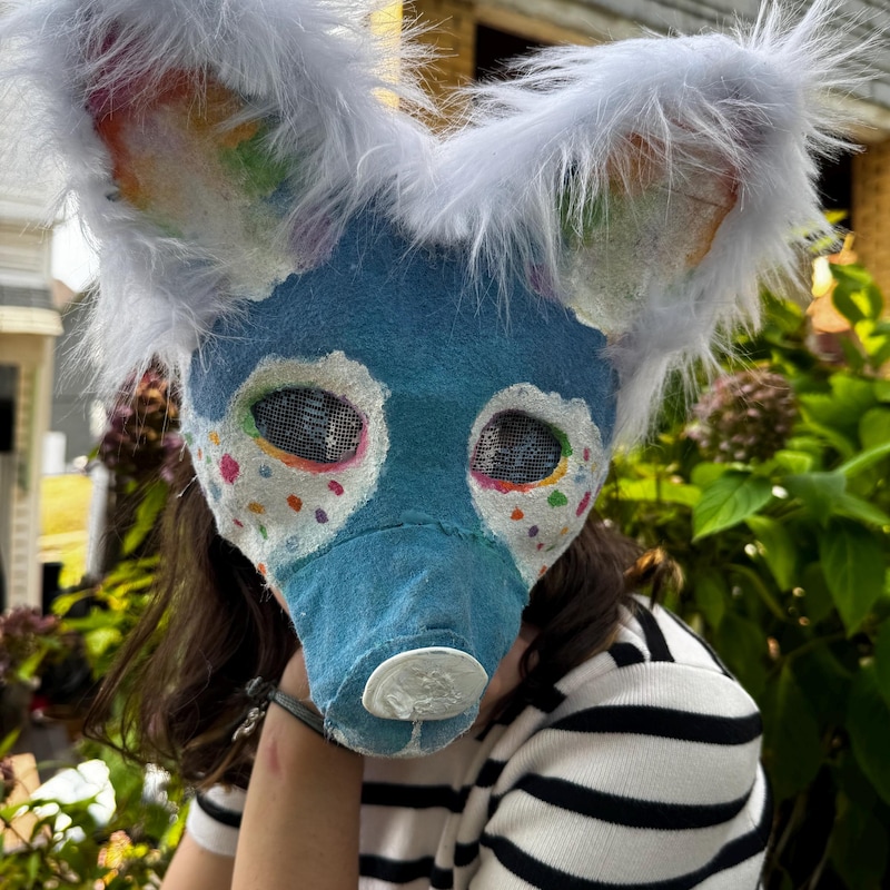 Dog Mask - Etsy