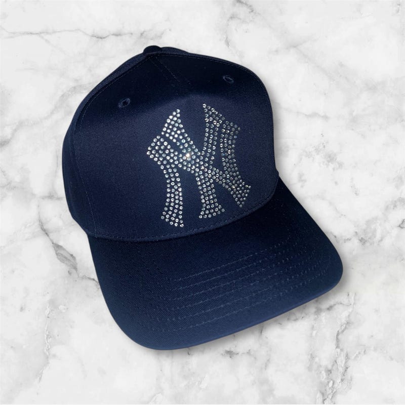 Rhinestone Cap - Etsy