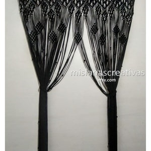 Macrame Curtain.large Macrame, Wedding Macrame Curtain,, Macrame Fiber ...