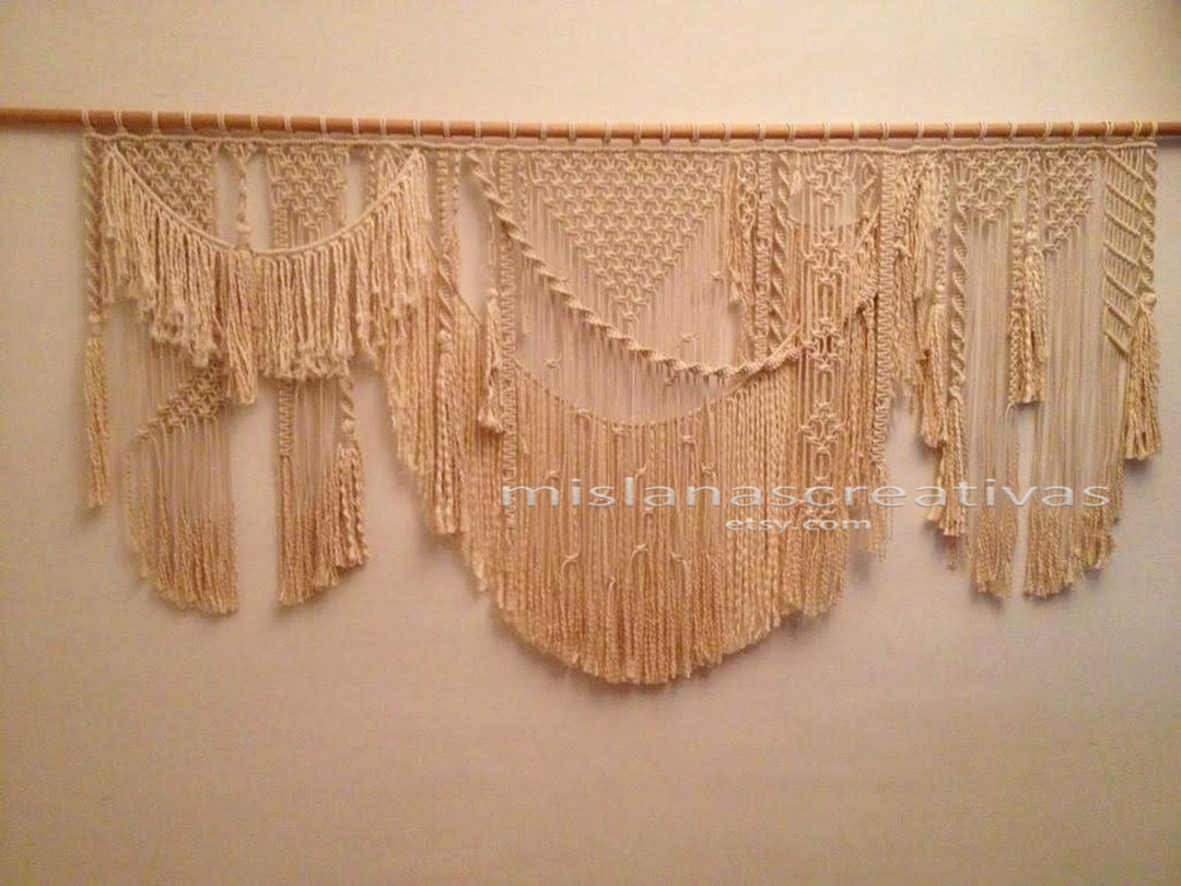Macrame Arch,wedding Macrame, Banner Macrame, Macrame Curtain. - Etsy