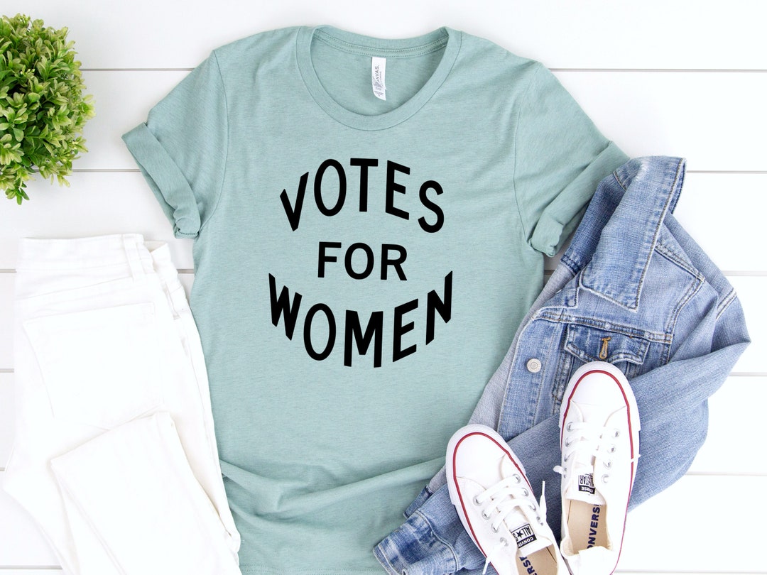 Feminist Shirt: Votes for Women Votes Shirt Vintage Design Suffragette ...