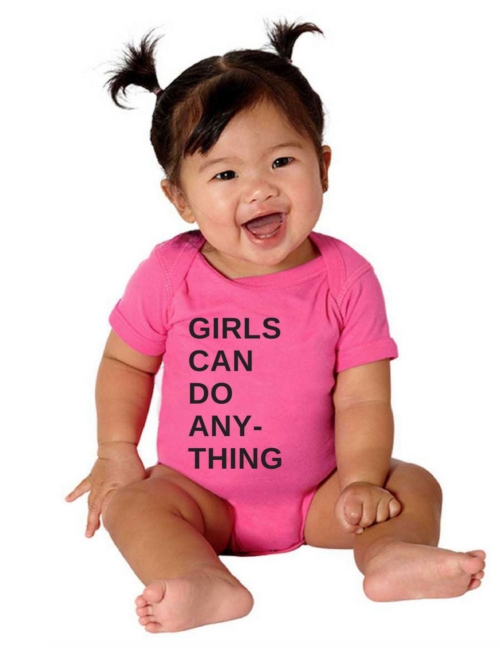 Girls Can Do Anything Baby Clothes Feminist Baby Feminism | Etsy