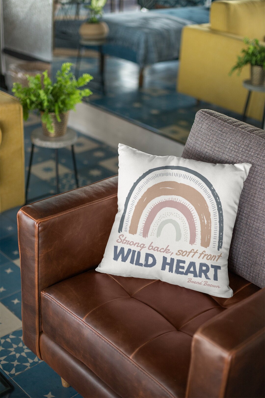 Strong Back Soft Front Wild Heart Therapy Quotes Therapist Office Decor ...