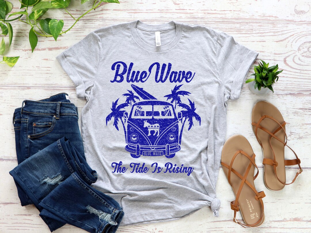 Camisa política, Camisa de votación, Camisa de votación, Camiseta de votación, Blue Wave, Camisa ...