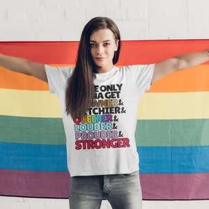 Feminist Tshirt. We Are Only Going to Get Browner and Queerer and ...