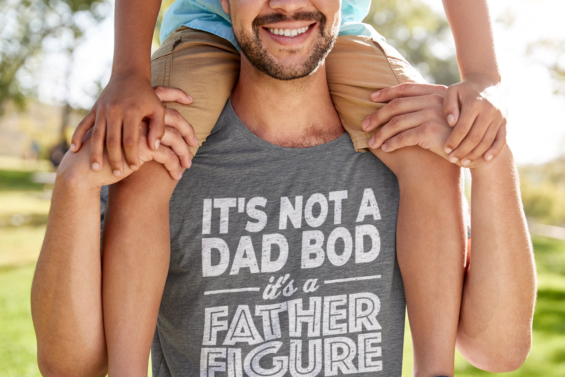 Its Not a Dad Bod Its a Father Figure Tshirt Bonus Dad shirt | Etsy