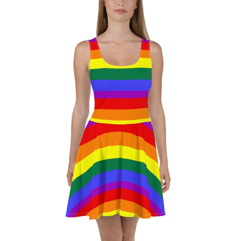 Rainbow Dress Women Pride Clothing Pride Gay Pride Lesbian Pride ...