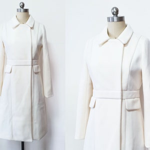 Kate Middleton White Coat Dress/ Cream Coat Dress/ Duchess of Cambridge ...