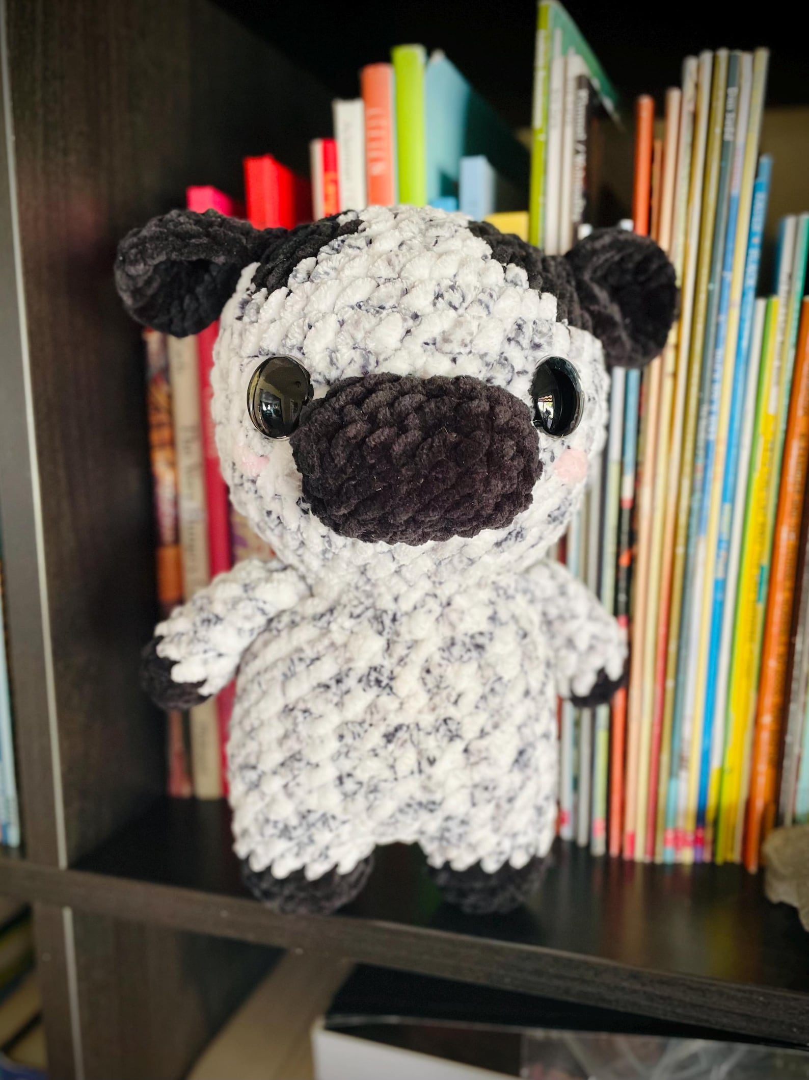 Chubby Oreo Cow - Medium - Crochet Plushie - Etsy