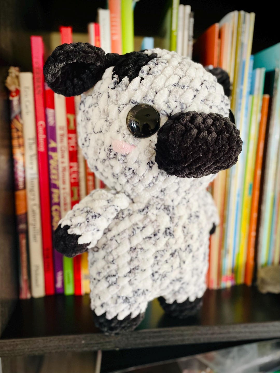 Chubby Oreo Cow - Medium - Crochet Plushie - Etsy