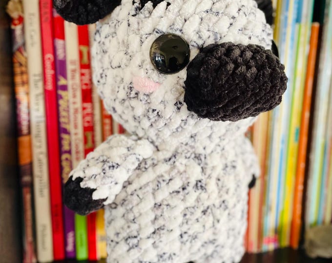 Chubby Oreo Cow - Medium - Crochet Plushie - Etsy