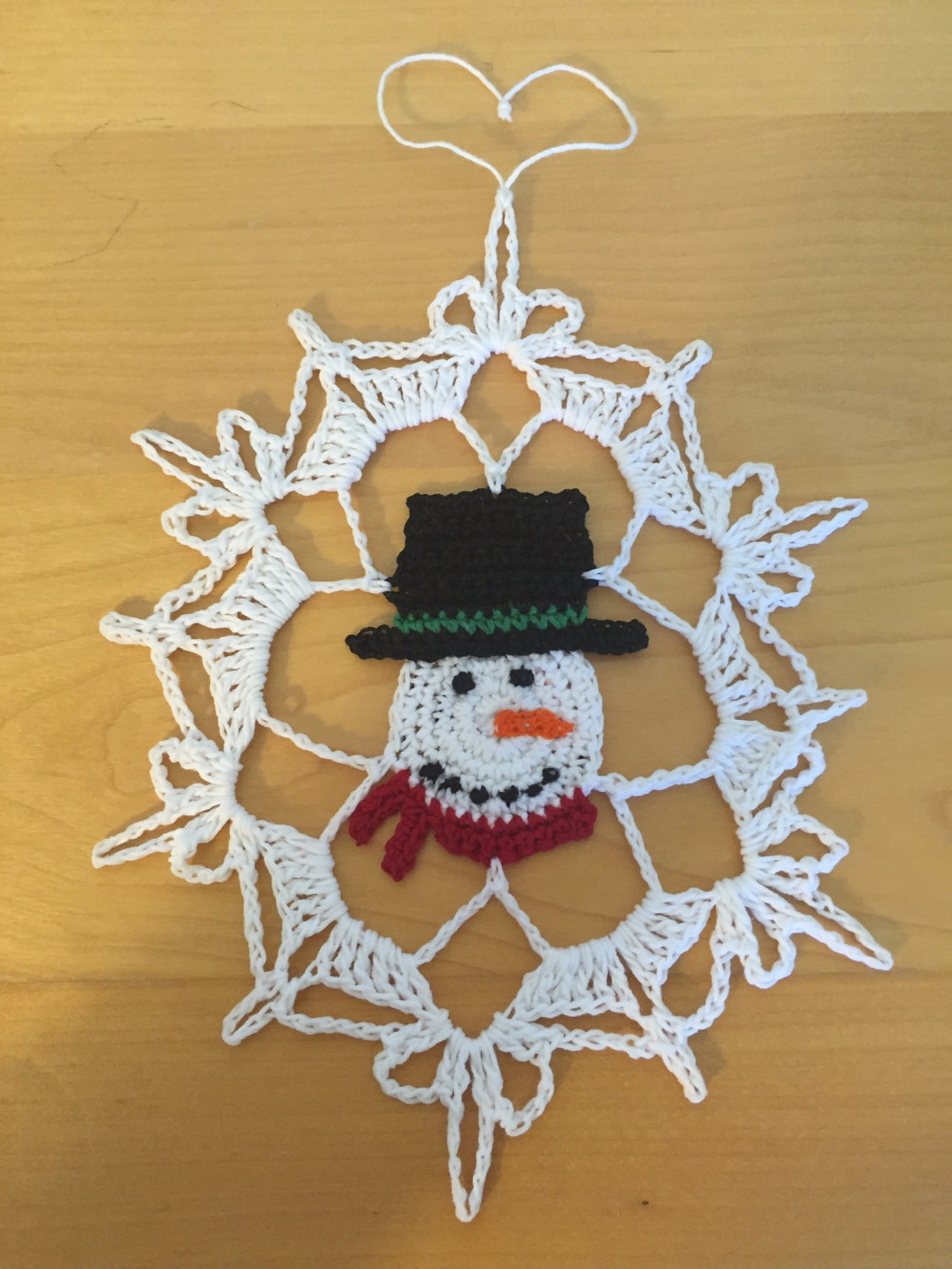 Snowman Snowflake Pattern/not a Finished Product. -no Refund - Etsy