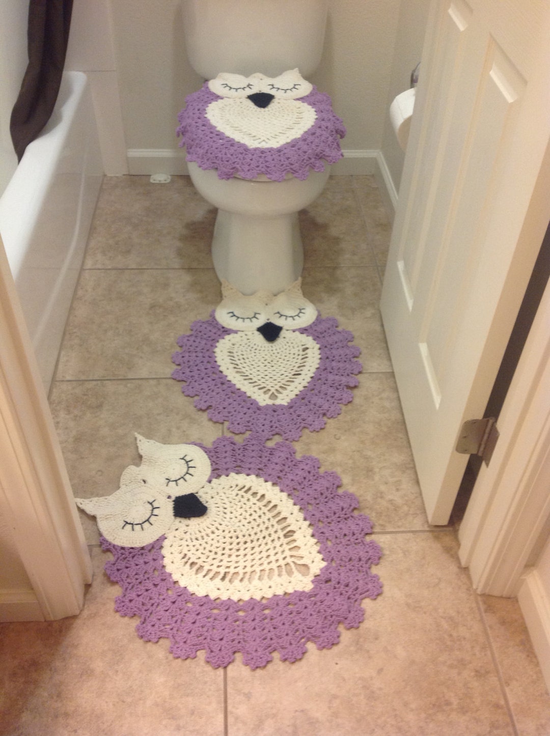 Sleepy Owl Rug Pattern/not a Finished Product - No Refund - Etsy