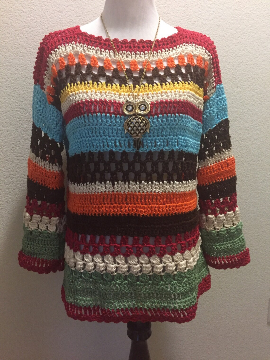 Multicolor Sweater Pattern -NO REFUND - Etsy
