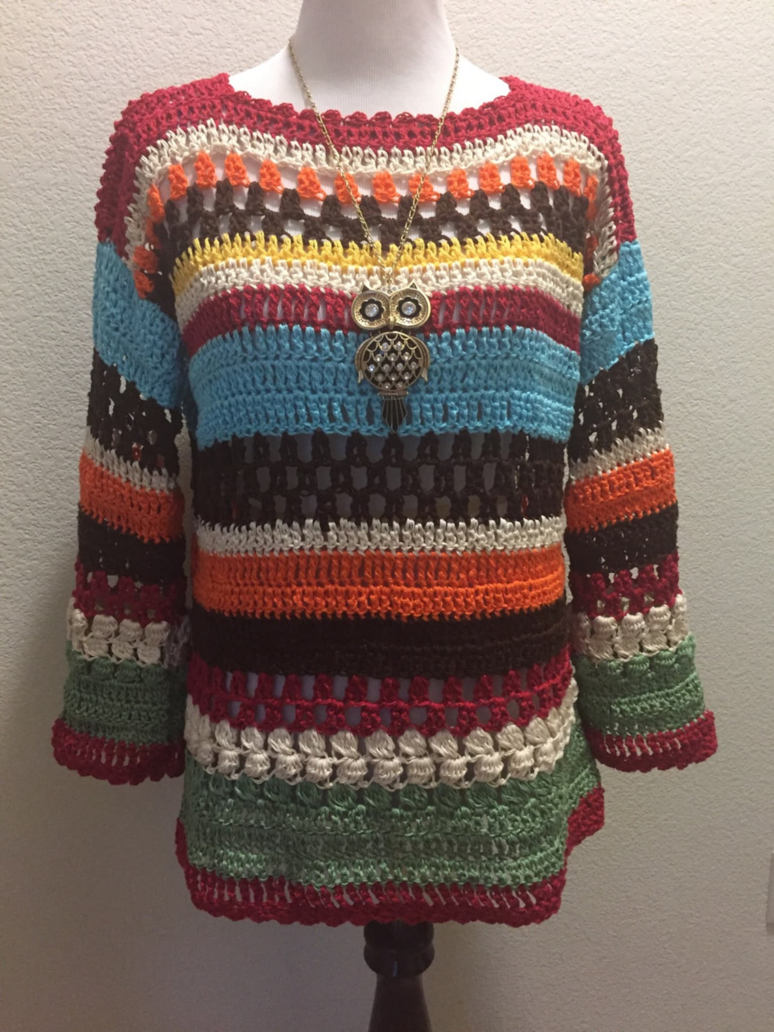 Multicolor Sweater Pattern -NO REFUND - Etsy