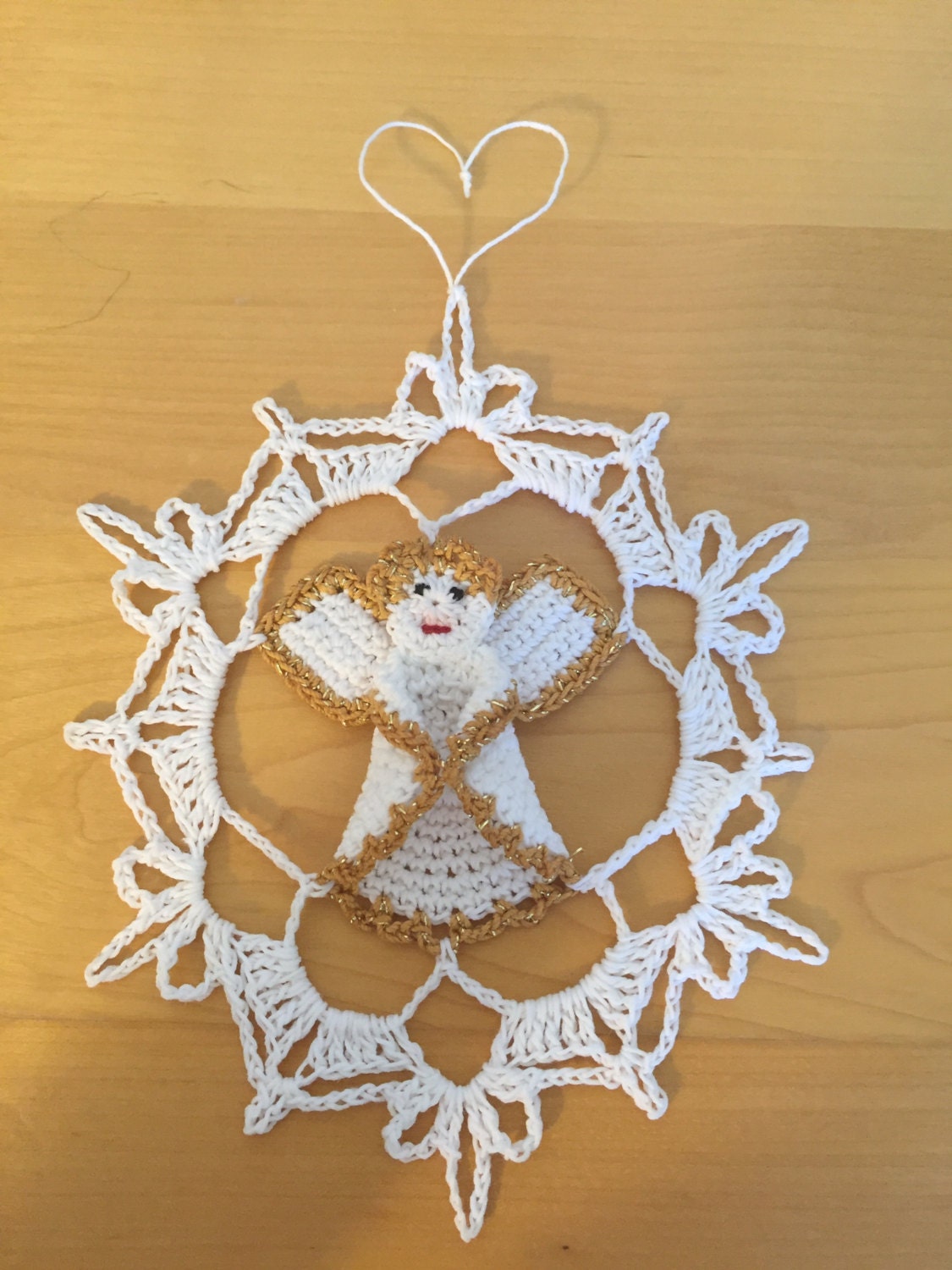 Angel Snowflake Pattern/ Not Afinished Product - No Refund - Etsy