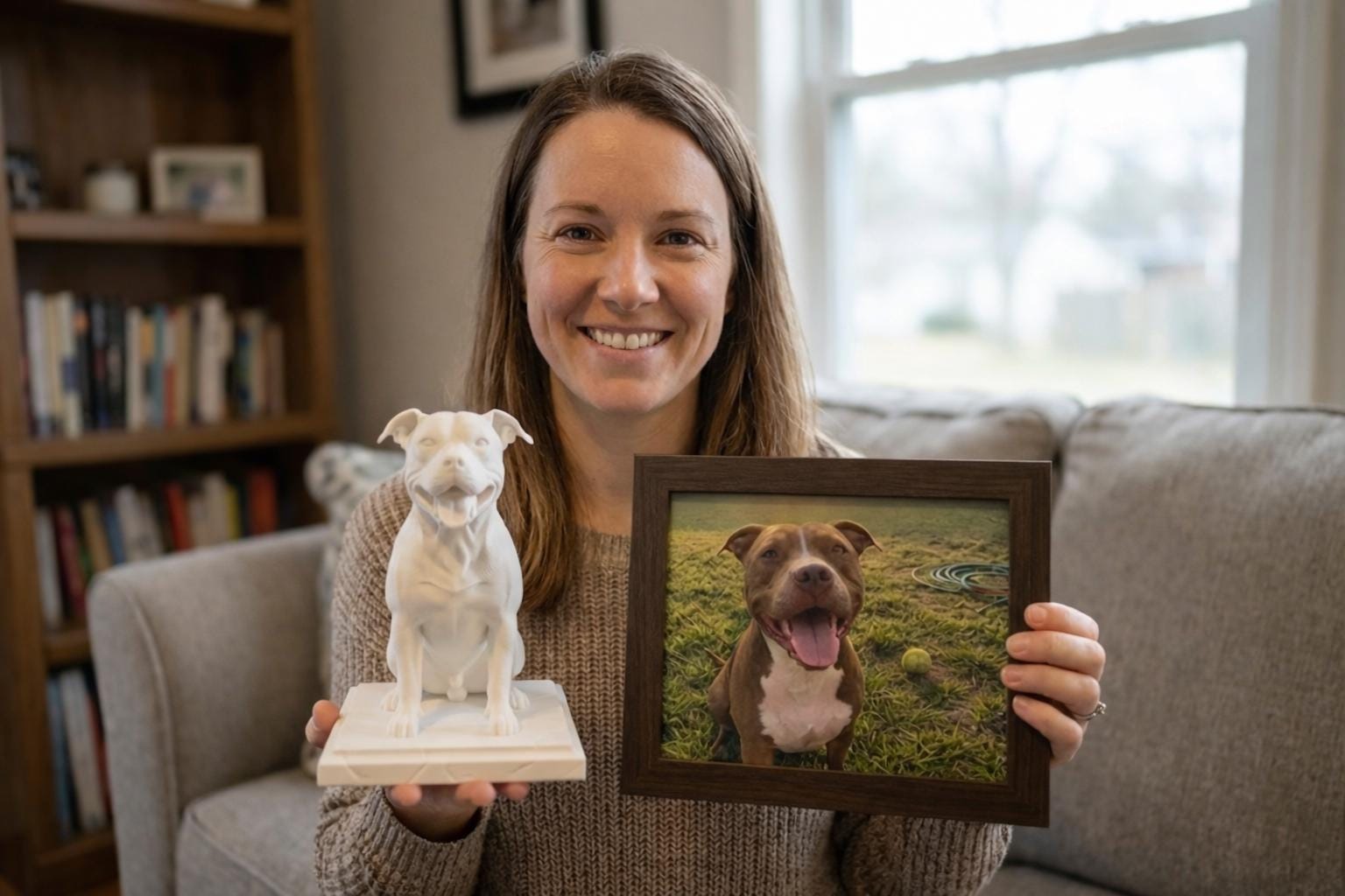 Fast Turnaround - Custom Pet Sculpture From Photo | 3D Printed Dog ...